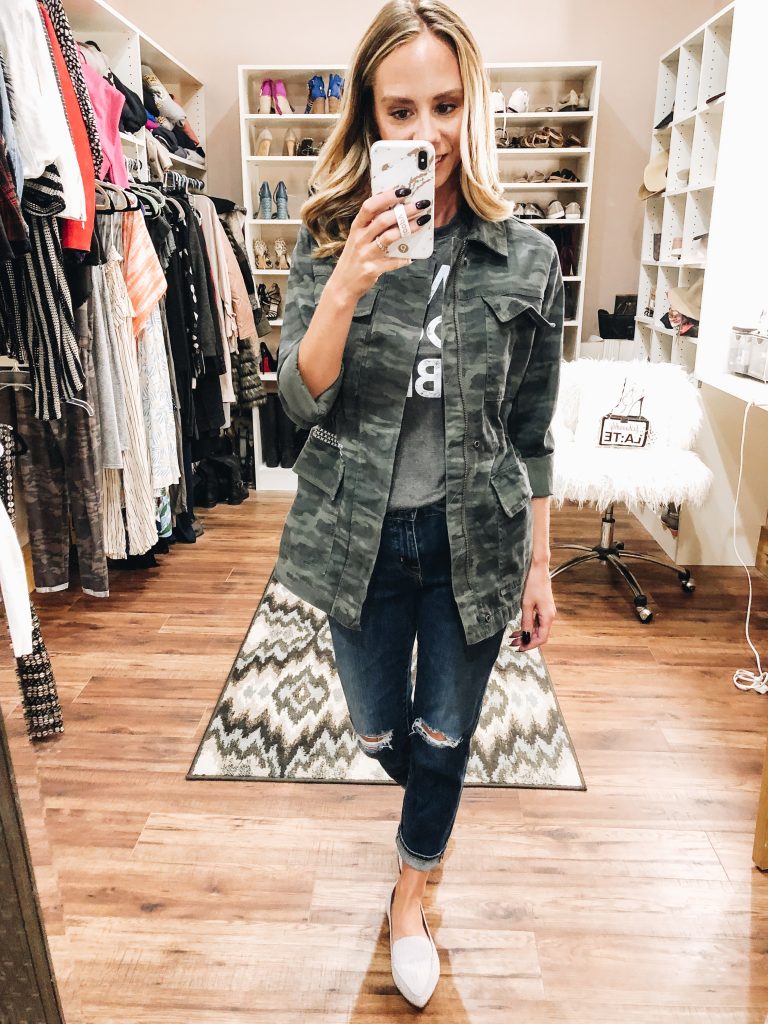 Gimme All the Green Jackets - Fashionably Late Mom