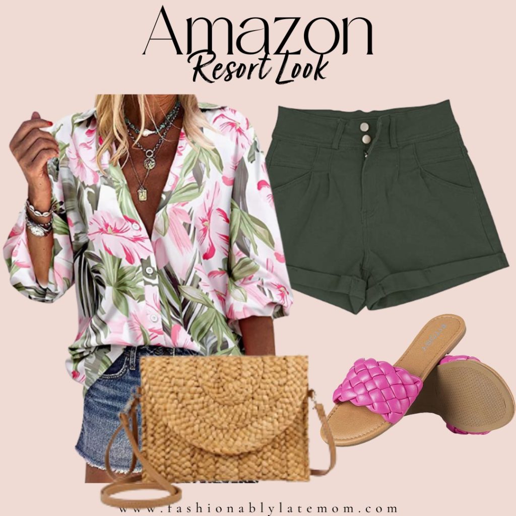 Casual Resort Wear Outfits from Amazon - Fashionably Late Mom