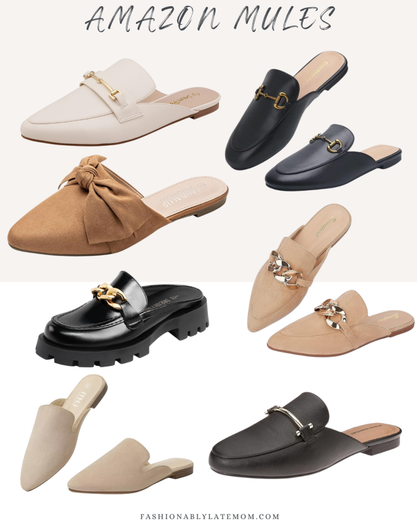 Women’s Fashion: Outfit Ideas for Mules - Fashionably Late Mom
