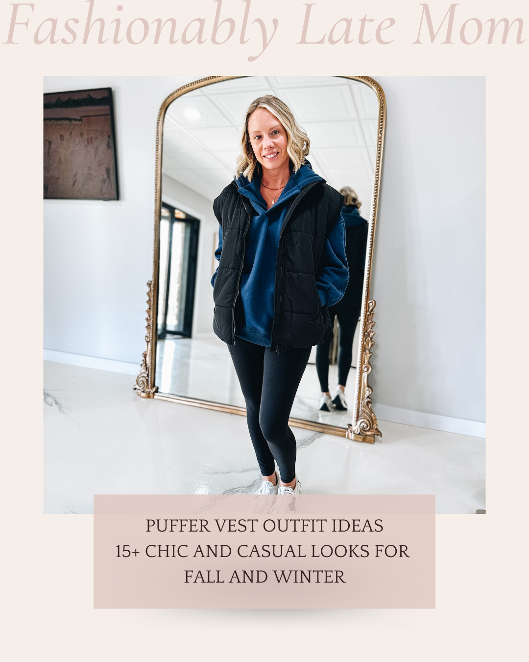 How to Style Puffer Vests for Women: 15+ Chic Puffer Vest Outfit Ideas ...