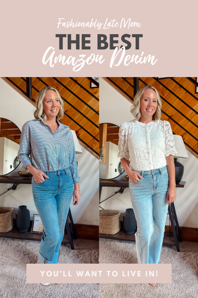 Amazon Denim You’ll Want to Live In - Fashionably Late Mom